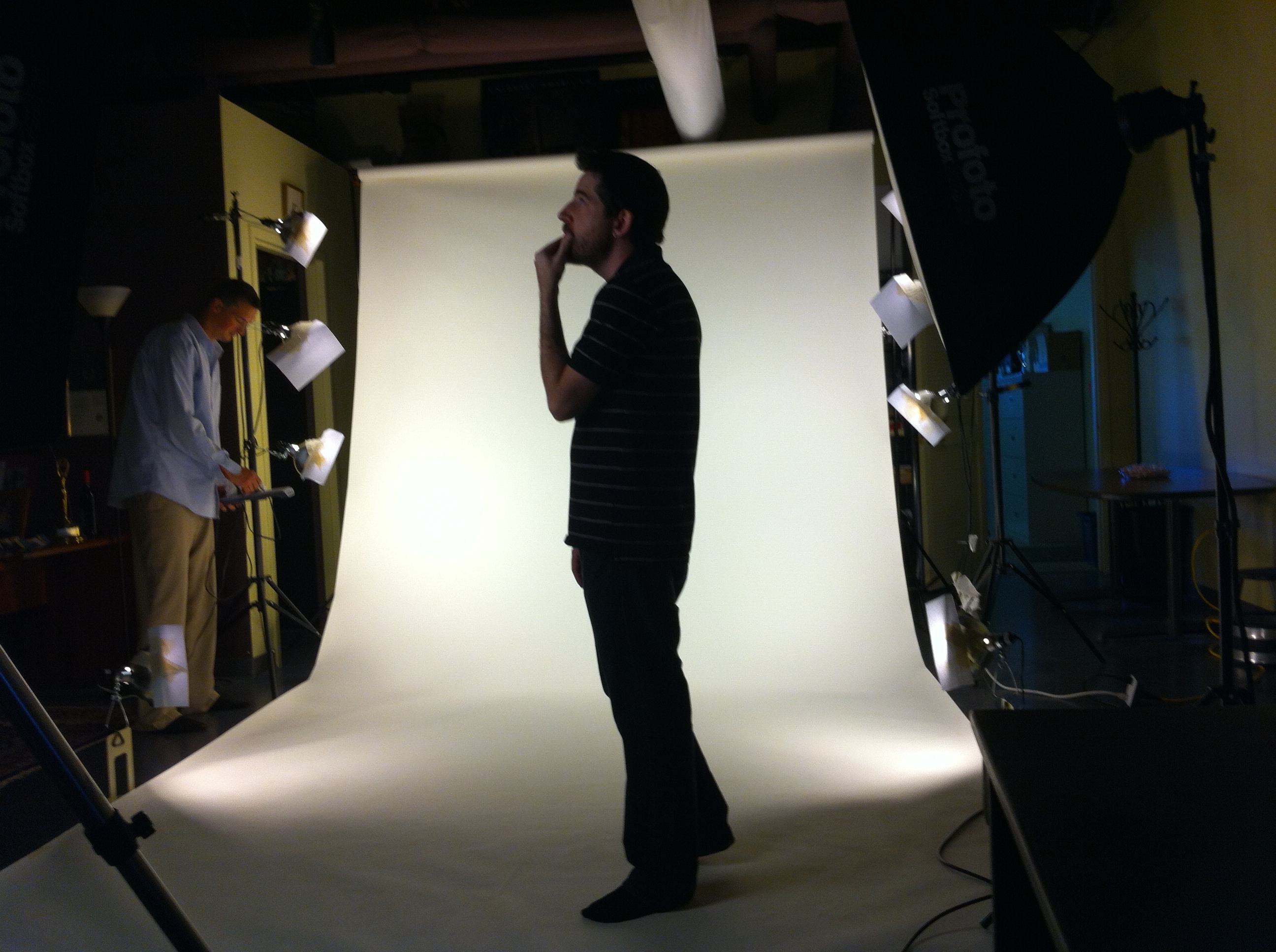 White Screen Studio Setup Time-lapse | Cowley