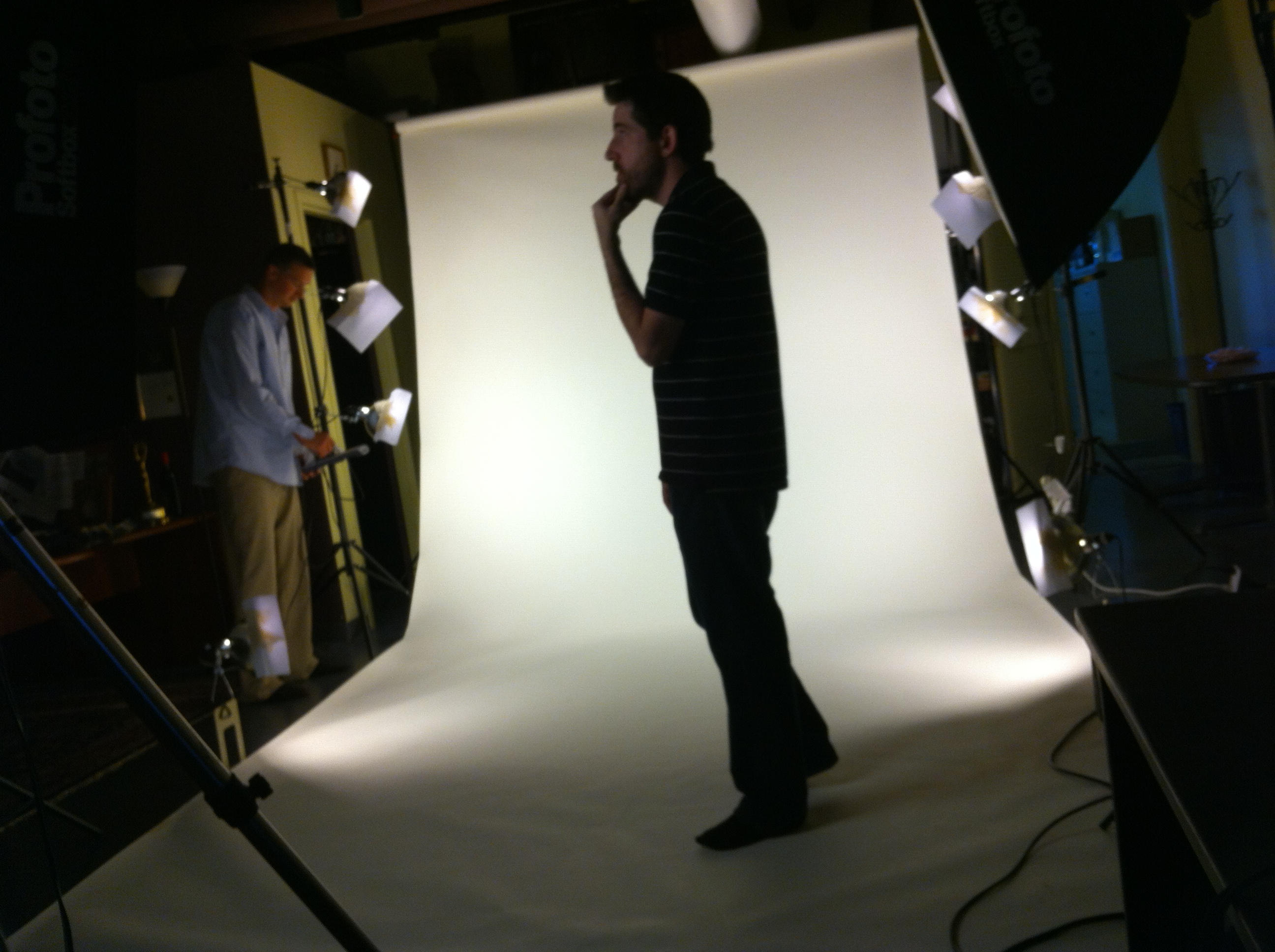 White Screen Studio Setup Time-lapse | Cowley