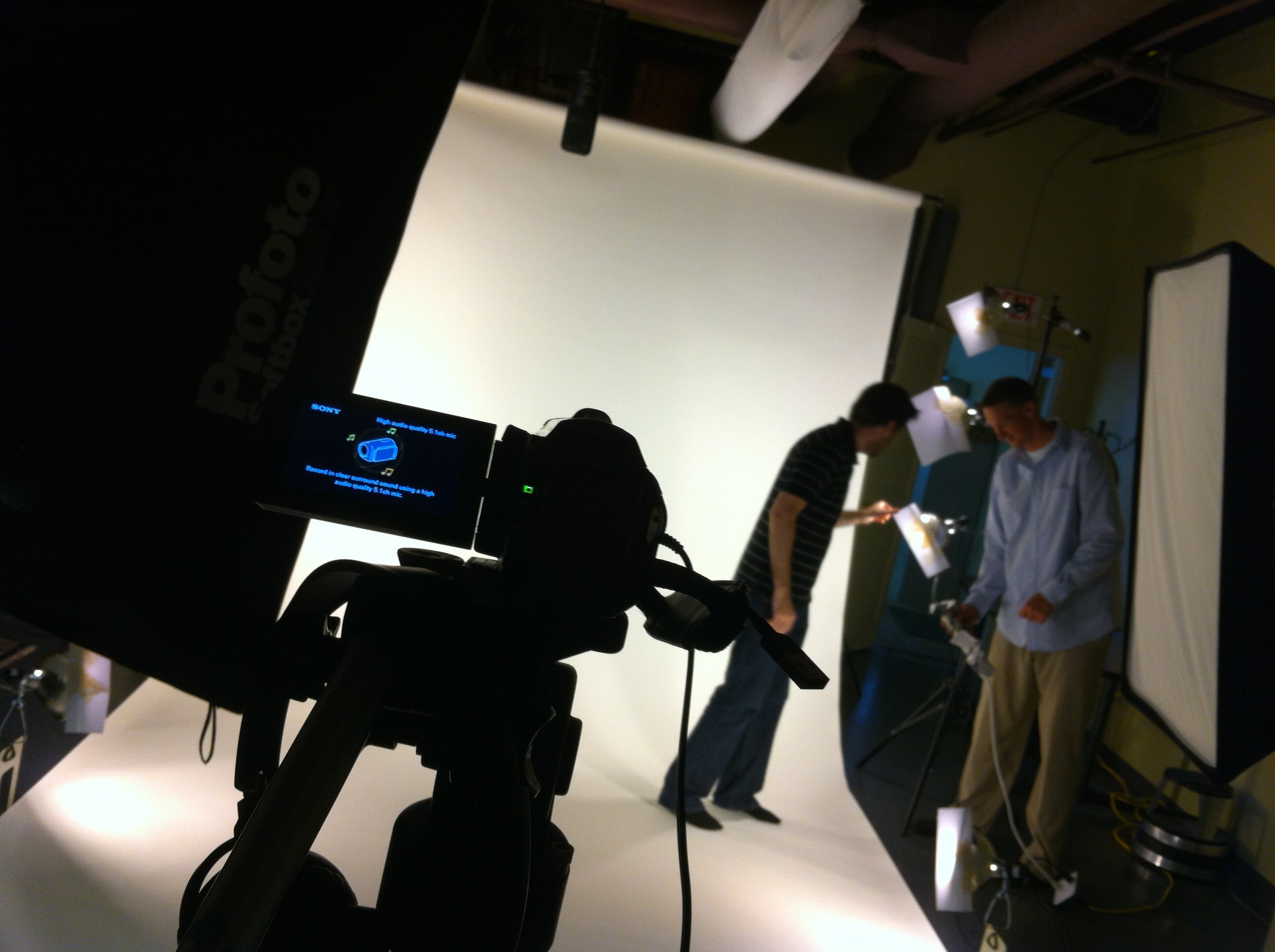 White Screen Studio Setup Time-lapse | Cowley